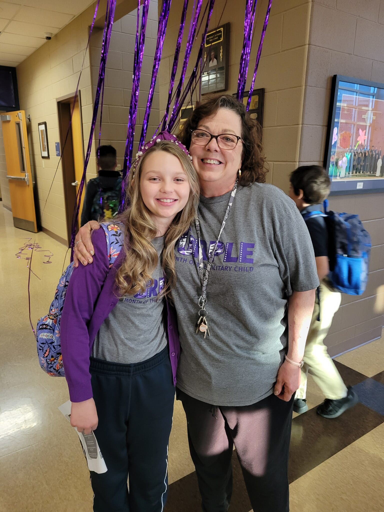 Purple Up Day Celebrates Military Connected Students - St. James ...